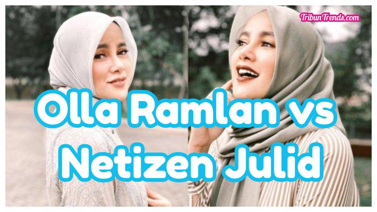 Ditemani Aufar Sang Mantan Suami, Olla Ramlan Poliskan Akun Buzzer Hina ...