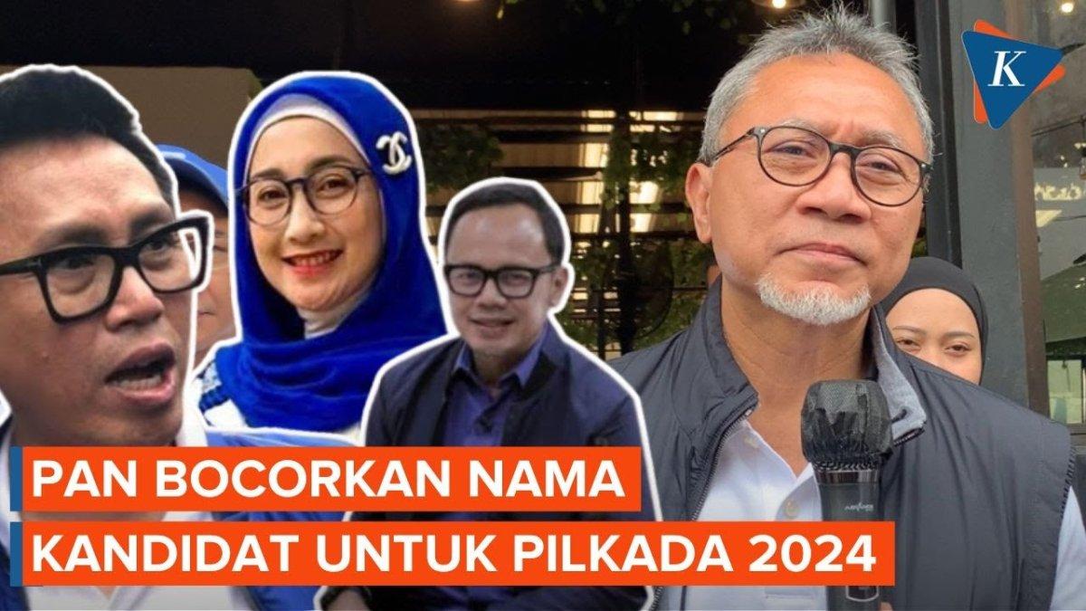 Pan Usung 5 Cagub Di Pilgub Jakarta Dan Jabar 2024 Ada Bima Arya