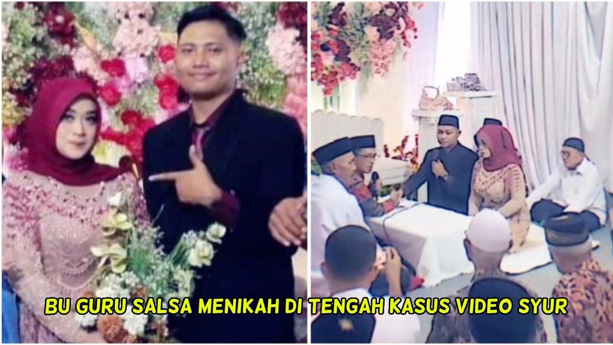 Polemik Video Syur, Bu Guru Salsa Pilih Menikah dengan PNS, Mahar Terungkap, Link Terus Diburu ...