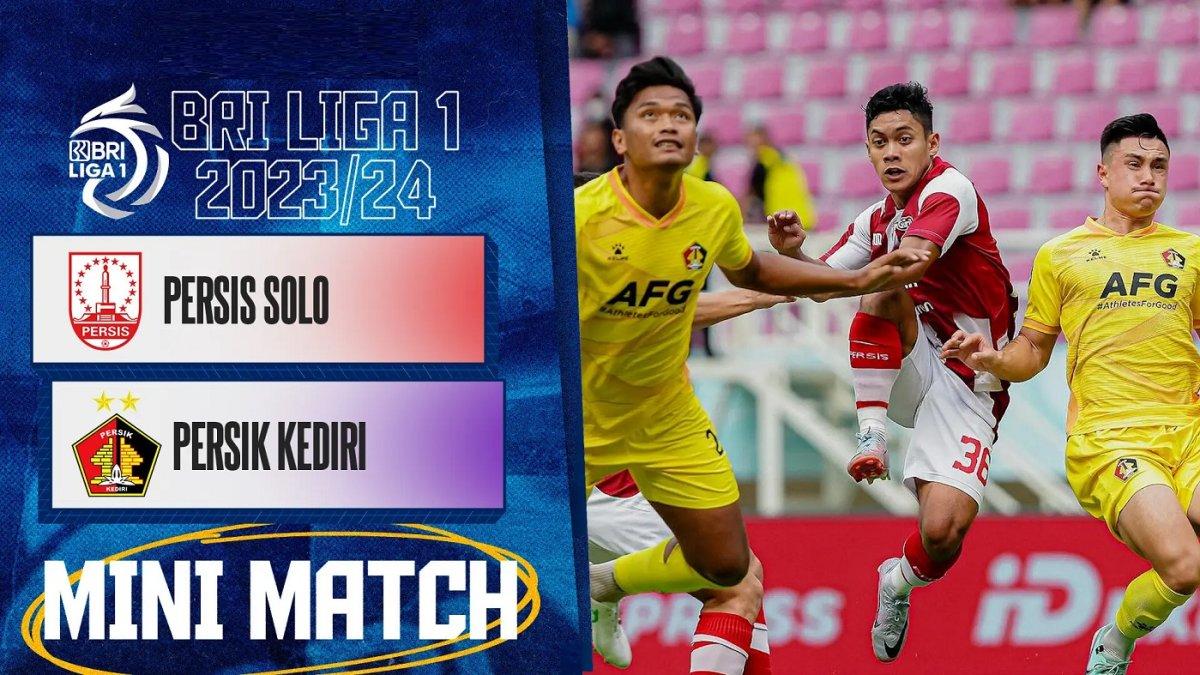 SEDANG BERLANGSUNG! Persik Kediri Vs Persis Solo: Duel Sengit dengan ...