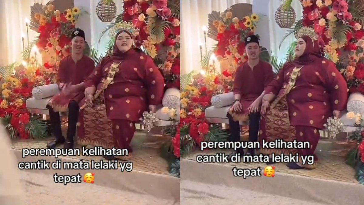 Viral Potret Pernikahan Pria dengan Wanita Plus Size, Cinta Tak Pandang ...