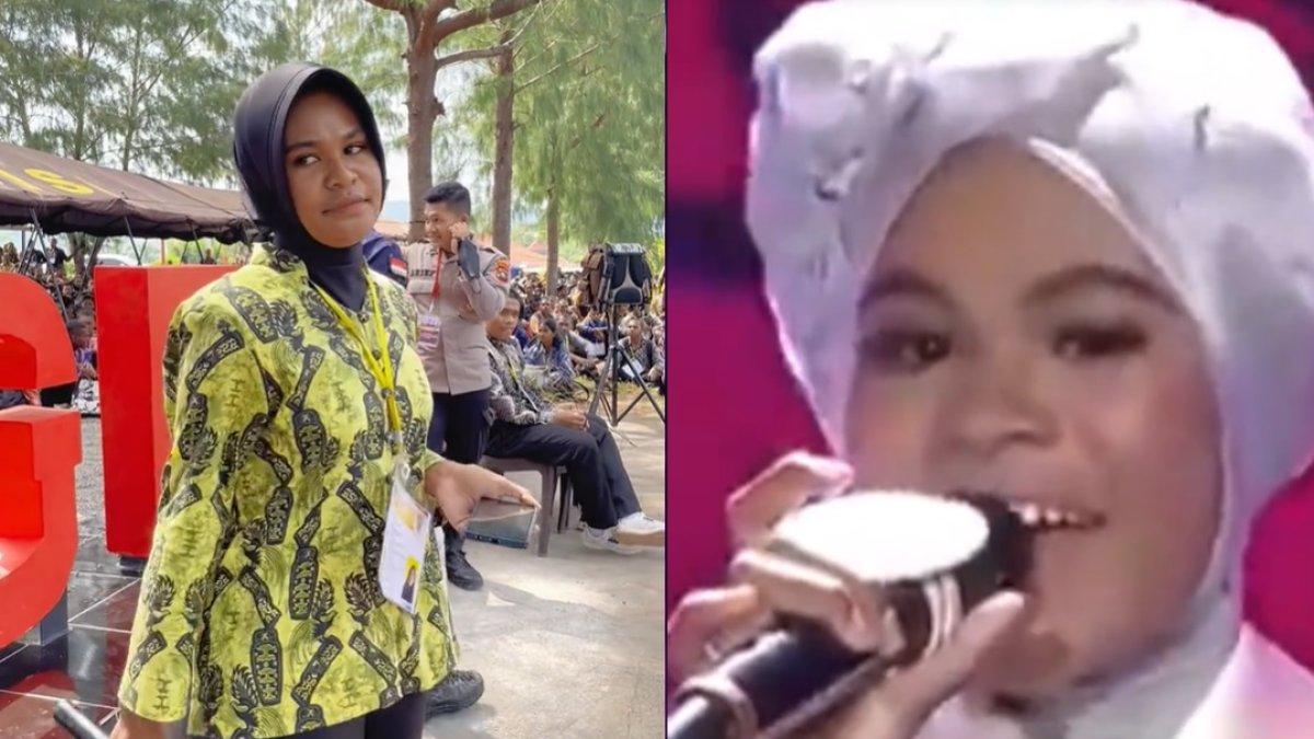 Nurul Eks Finalis Liga Dangdut Indonesia 2019 Kini Daftar Polisi, Jadi Casis Polwan Asal Papua ...