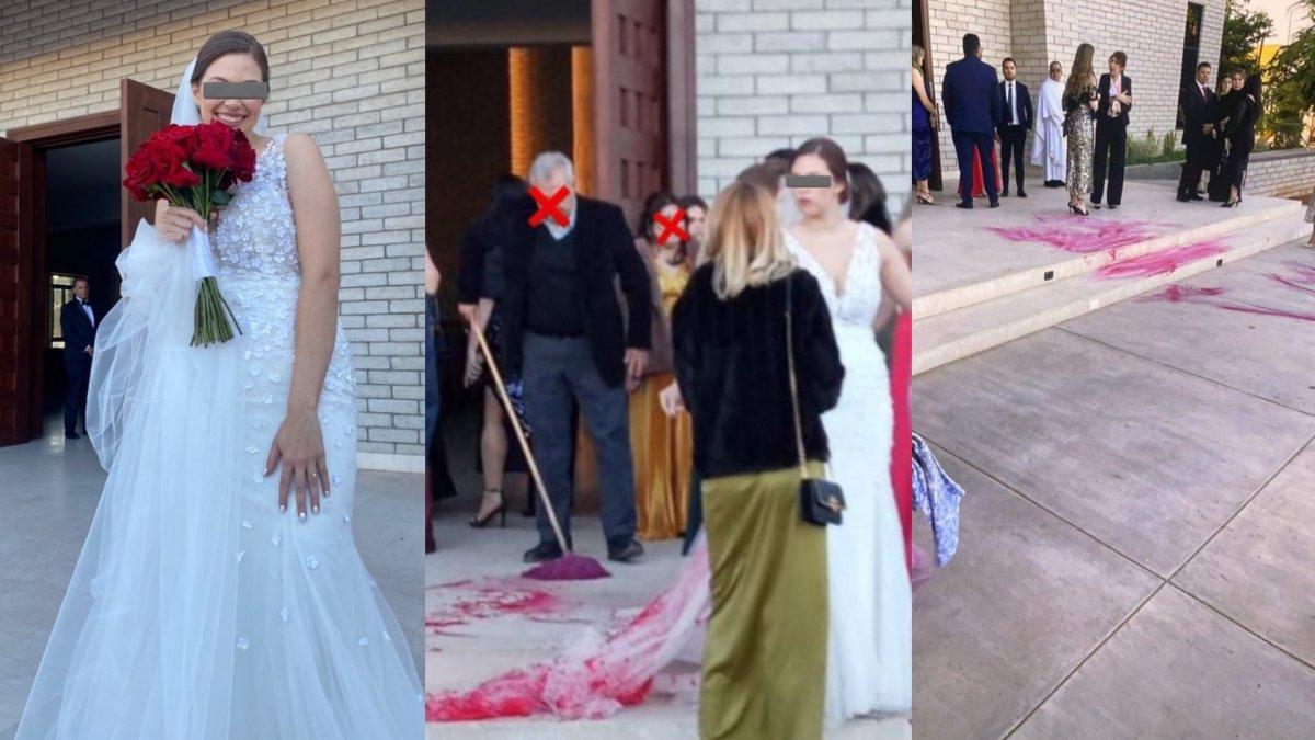 Gaun Pengantin Rusak Disiram Cat Merah oleh Tamu, Ternyata Orang ...