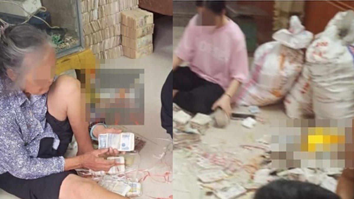 Momen Nenek Kewalahan Hitung Uang Hasil Jadi Pengemis, Dibantu Anak ...