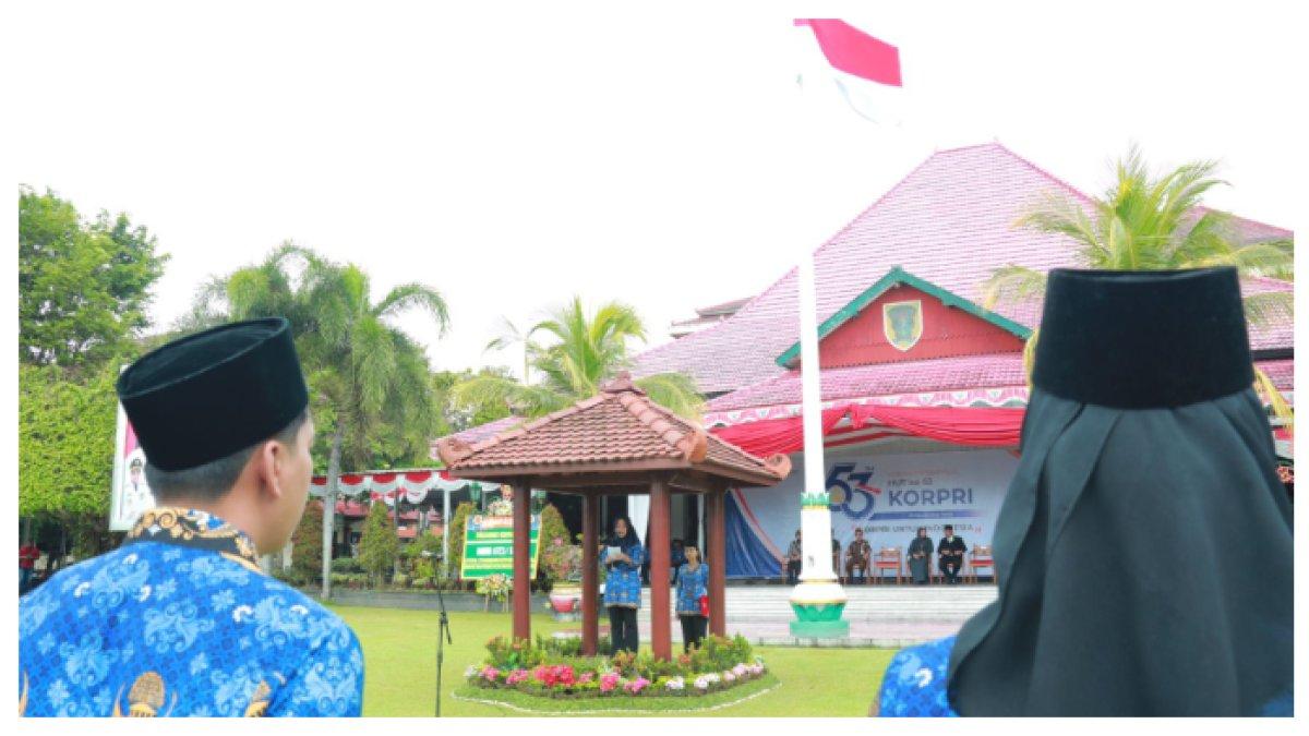 Peringatan HUT Ke-53 Korpri, Bupati Klaten Sri Mulyani: ASN Setia Pada ...