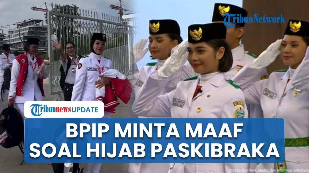 Polemik 18 Anggota Paskibraka Putri Nasional Lepas Jilbab Saat Pengukuhan, Berujung Minta Maaf ...