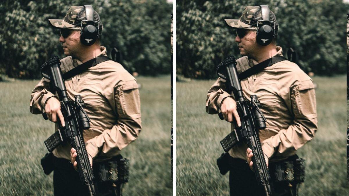 5 Foto Gading Marten Saat Latihan Menembak, Duda Keren yang Disebut ...