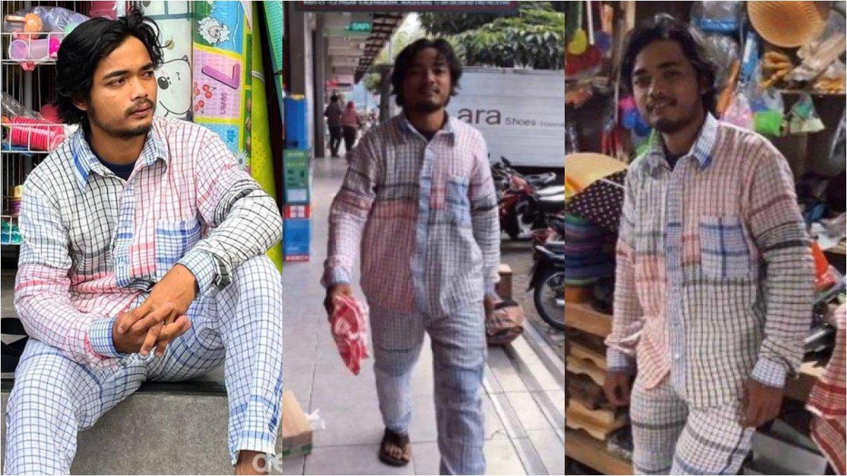 Khoirul Anam Kembali Bikin Takjub, Kain Serbet Disulap Jadi Pakaian ...