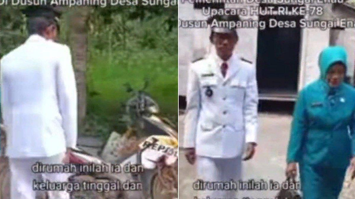 SOSOK Rajali, Kades Sungai Enau Tampil Sederhana Meski Jabat 2 Periode ...