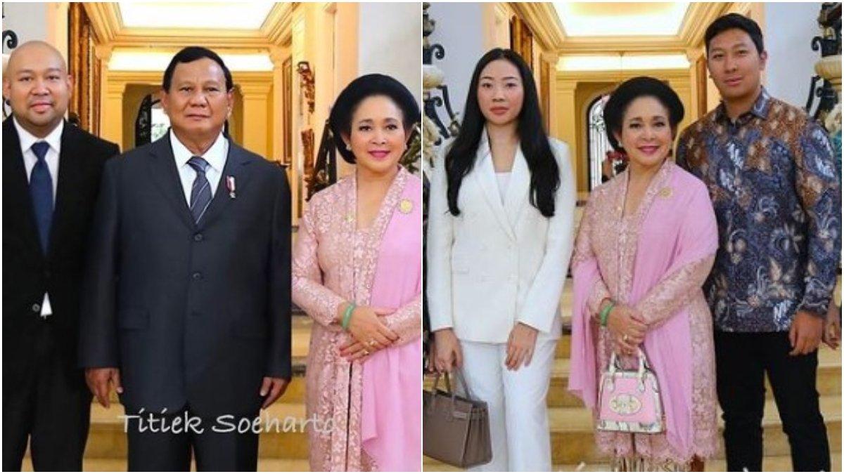 5 Potret Titiek Soeharto Dilantik Jadi Anggota DPR 2024-2029, Didampingi Prabowo dan Didit ...