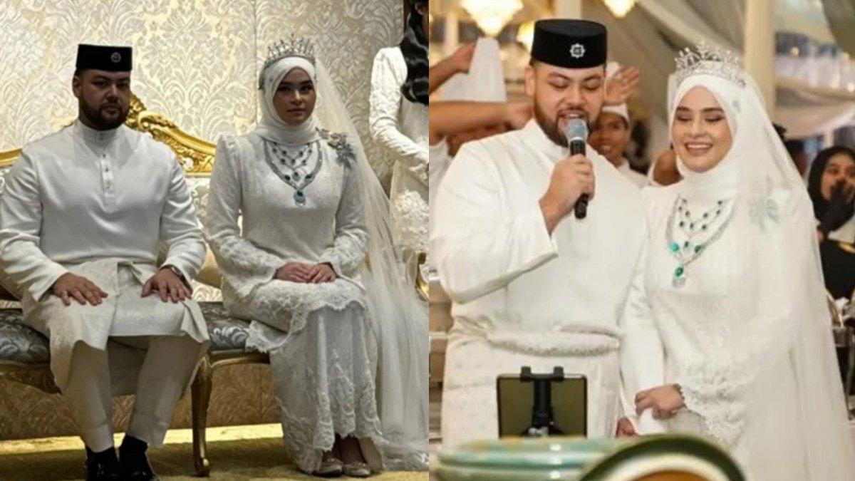 5 Potret Royal Wedding Anak Sultan Pahang, Putri Raja Tengku Puteri ...