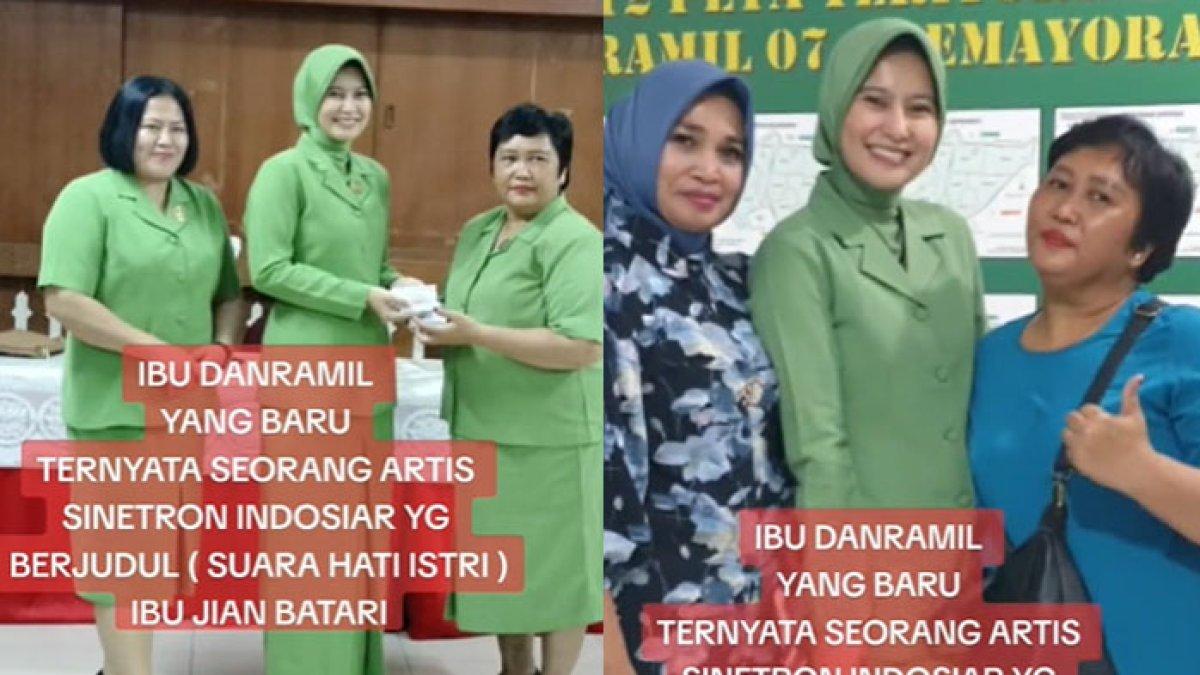 Ibu Danramil Ini Ternyata Seorang Artis, Dulu Main di Sinetron Azab ...