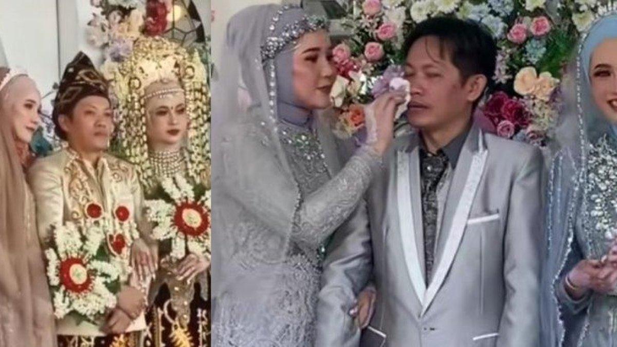 Pengantin Pria Akur dengan 2 Mempelai Wanita, Ternyata Istri Pertama dan Ketiga, Ini Profesinya ...