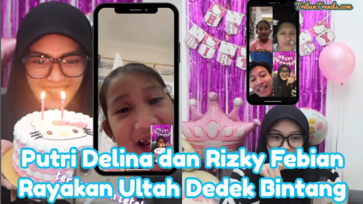 5 Potret Putri Delina & Rizky Febian Rayakan Ultah Bintang, Anak Mendiang Lina Jubaedah Makin ...