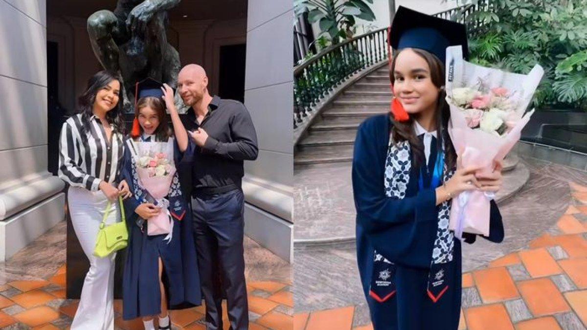 Chloe Anak Melaney Ricardo dan Tyson Lynch Baru Lulus SD Sudah Memikat ...