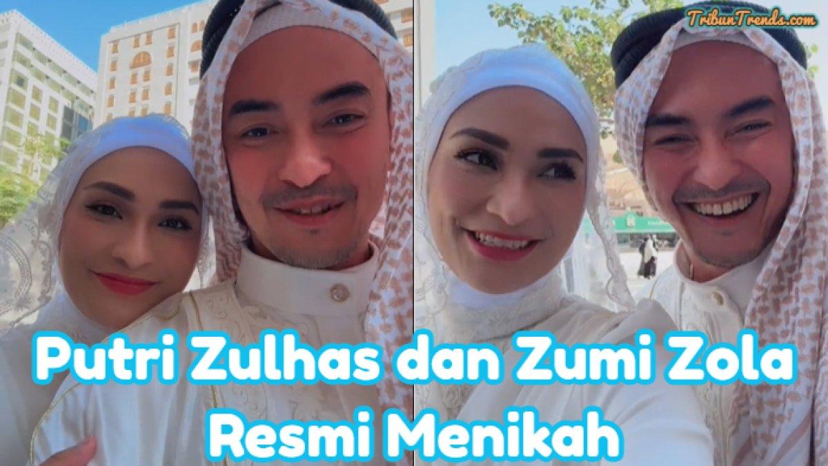 Putri Zulhas dan Zumi Zola Resmi Menikah, Akad di Masjid Nabawi, Anak ...