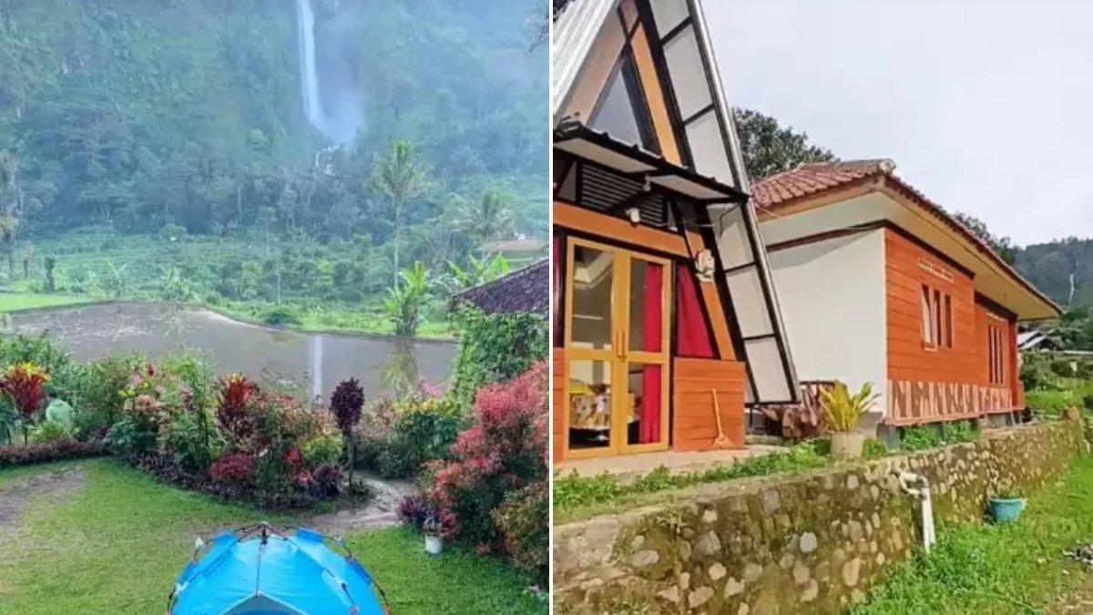 Rumah Abah Jajang Dulu Viral, Kini Makin Cantik, Bangun Rumah Penginapan di Halamannya - Halaman ...