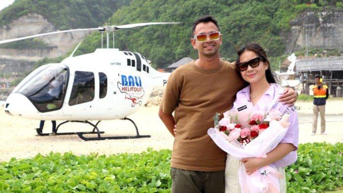 Helikopter Jatuh di Kuta Milik Raffi Ahmad? Bali Helitour Pernah Dipamerkan ke Fadil Jaidi ...