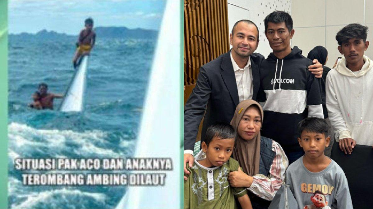 Perahu Aco Rp 70 Juta Hancur Dihantam Ombak, Raffi Ahmad Janji Belikan ...
