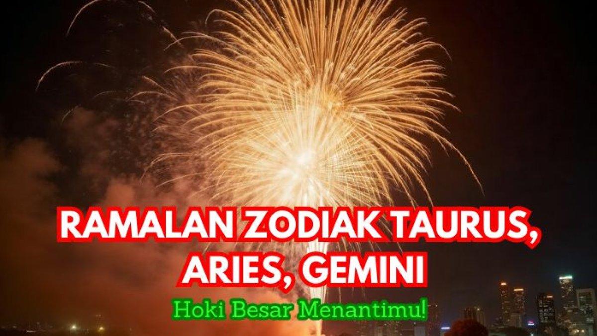 Ramalan Zodiak Taurus, Aries, Gemini Besok Rabu 1 Januari 2025: Taurus ... Ramalan Zodiak Taurus, Aries, Gemini Besok Rabu 1 Januari 2025: Taurus ...