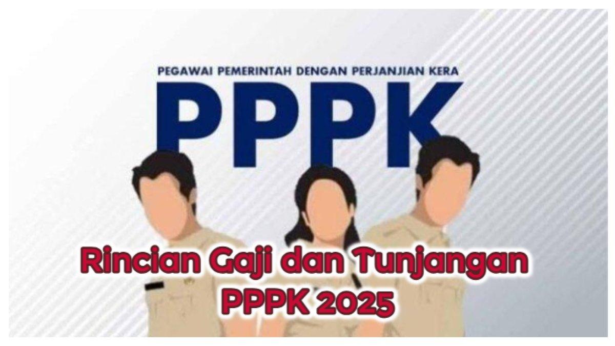Besaran Gaji dan Tunjangan PPPK Tahun 2025, Paling Rendah Rp 1,9 Juta, Berikut Rinciannya ...