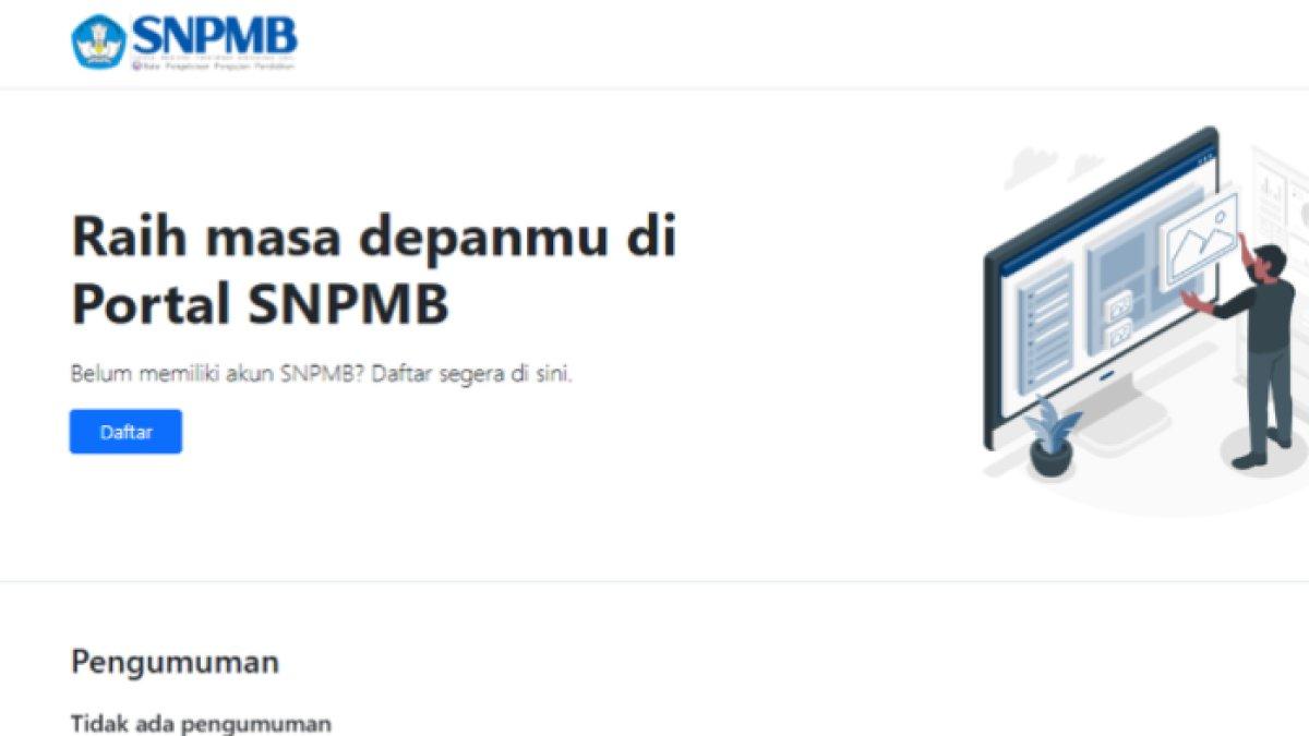 Cara Daftar Akun SNPMB 2025 bagi Sekolah Agar Siswanya Bisa Ikut SNBP 2025, Terakhir Hari Ini ...