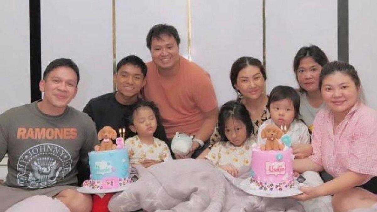 Momen Sarwendah Rayakan Ultah Anak Bersama Jordi Onsu dan Betrand Peto, ke Mana Ruben Onsu ...