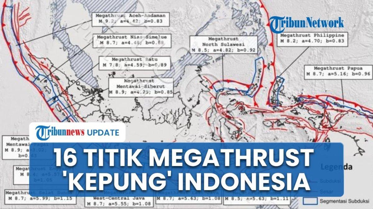 Sejarah Gempa Besar di Zona Megathrust Selatan Jawa, Kini Viral Disebut Tinggal Menunggu Waktu ...