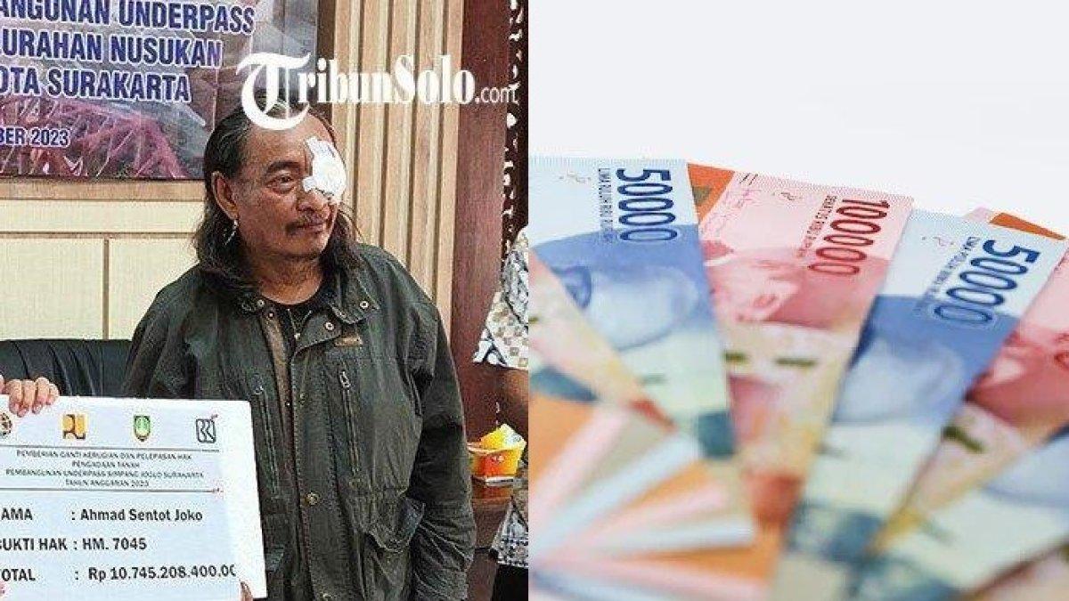 Mendadak Jadi Miliarder, Sentot Dapat Ganti Rugi Rp 10,7 Miliar dari ...