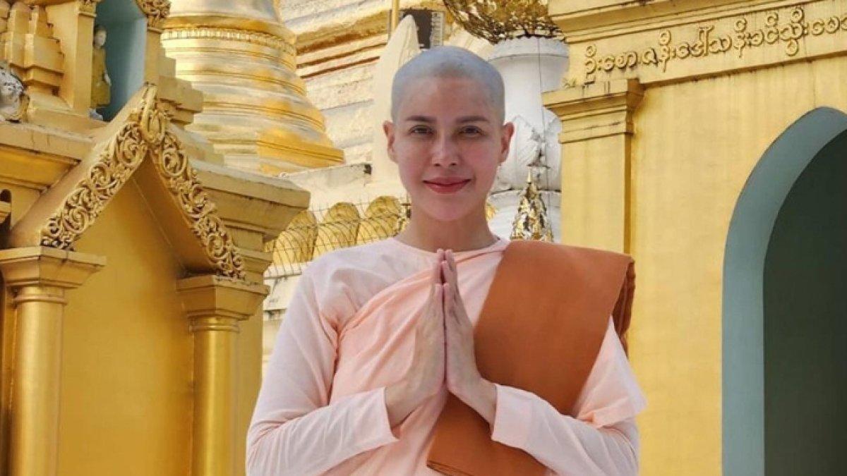 Tinggalkan Gemerlap Dunia Hiburan, Artis Cantik Nekat Cukur Habis Rambutnya, Mantap Jadi Biksu ...