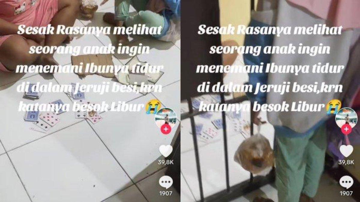 Libur Sekolah, Bocah Perempuan Tidur di Penjara Demi Temani Ibu, Bawa ...