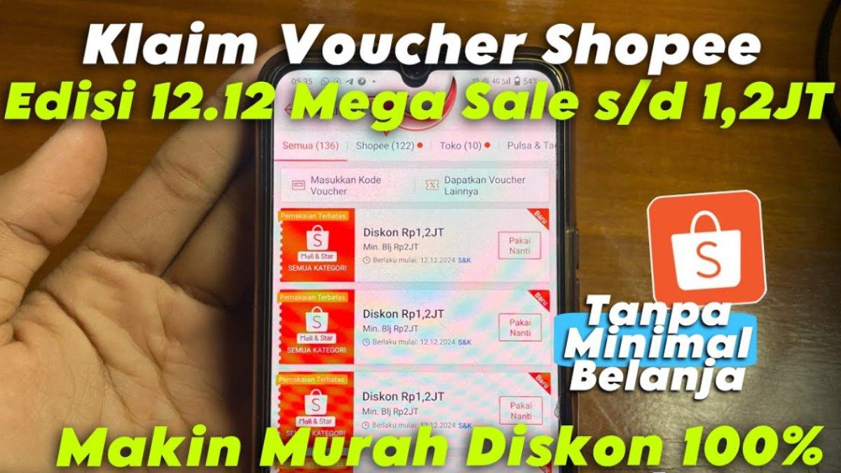34 Kode Voucher Shopee 12.12 Desember 2024: Diskon Besar-Besaran, Jangan Lewatkan Kesempatan Ini ...
