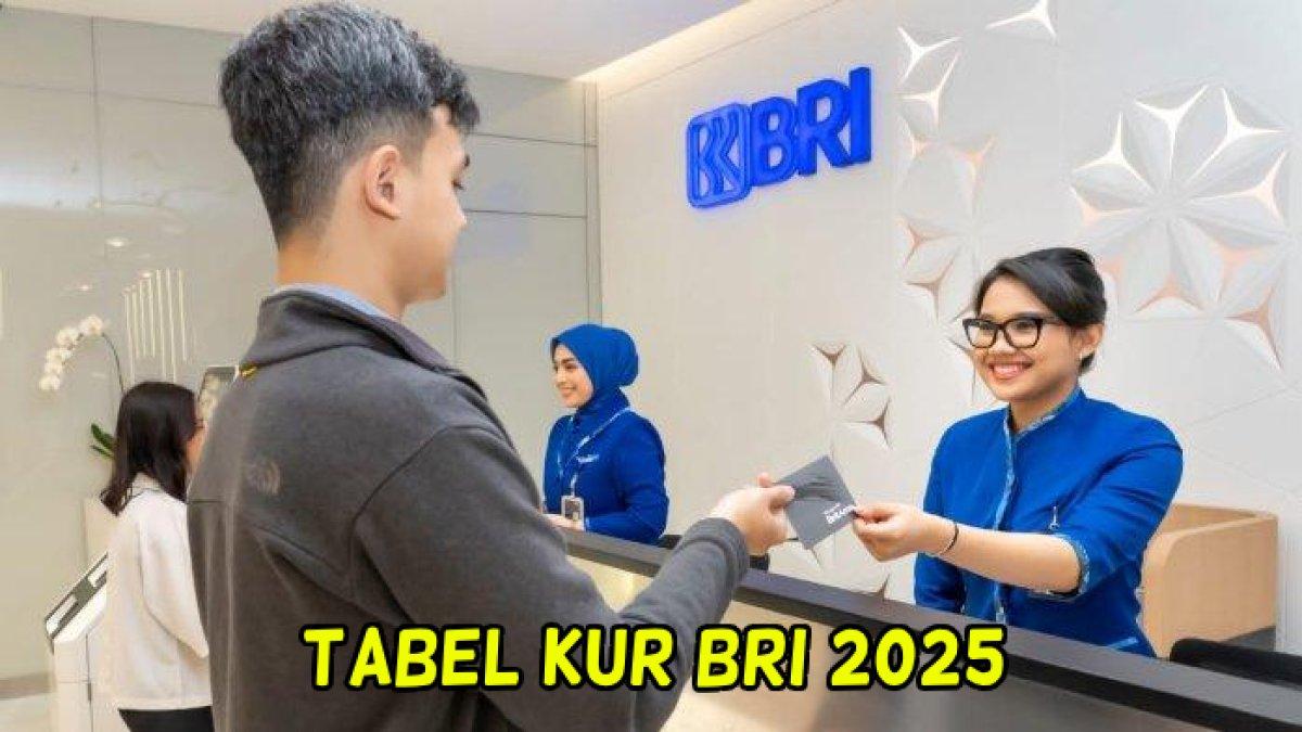Tabel Pinjaman KUR BRI 2025: Syarat, Keuntungan, dan Panduan Pengajuan ...