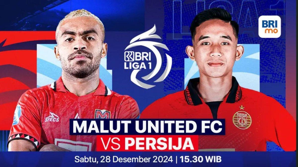 Link Live Streaming Gratis Malut United vs Persija Jakarta BRI Liga 1: Prediksi Skor, Susunan ...