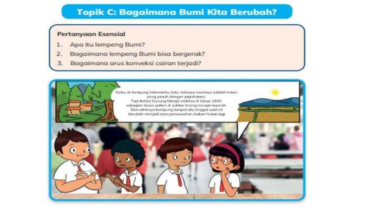 Kunci Jawaban Soal IPAS Kelas 5 SD Halaman 120: Bagaimana Lempeng Bumi Bisa Bergerak ...