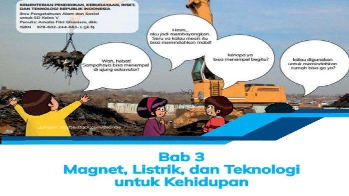 Kunci Jawaban Soal IPAS Kelas 5 SD Halaman 80 Topik A: Apa dan Untuk Apa Magnet Diciptakan ...