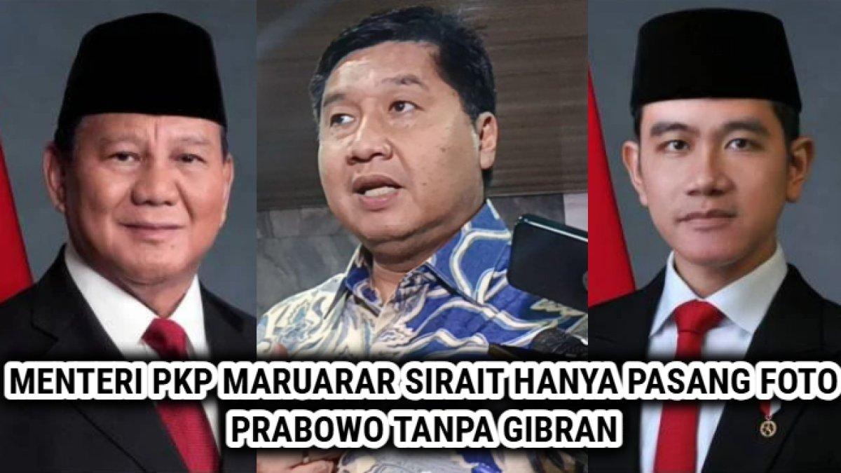 Siapa Maruarar Sirait? Menteri PKP & Politisi Gerindra Kepergok Pasang Foto Prabowo Tanpa Gibran ...