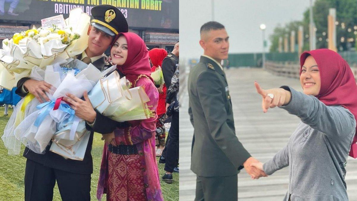 SOSOK Qailah Gadis Keturunan Arab Kekasih Letda Inf Enzo Allie, Sudah ...