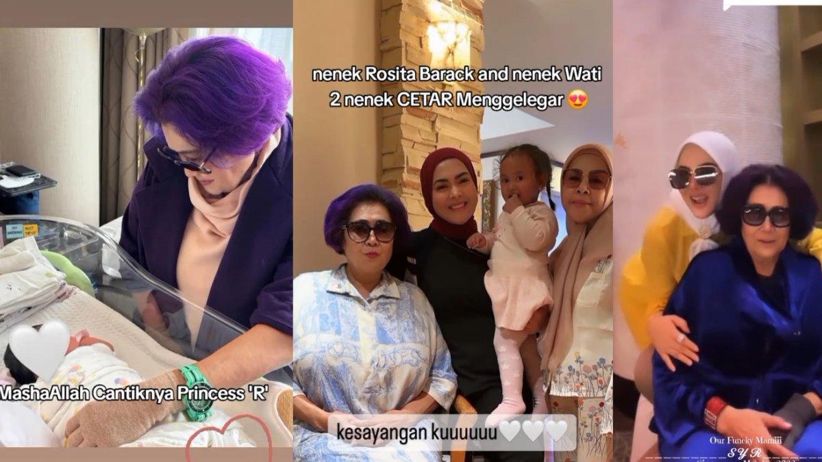 Sosok Rosita Barack, Nenek Cetar Princess R Anak Syahrini dan Reino Barack, Seorang Istri ...