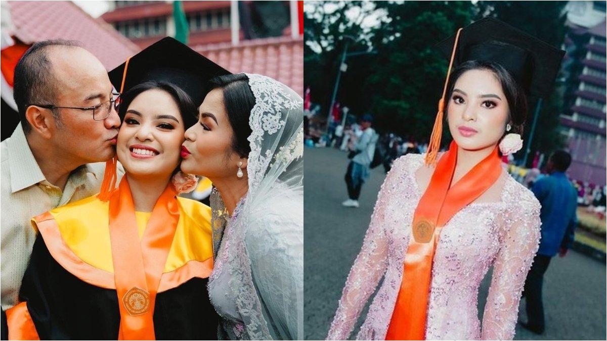 Jarang Tersorot Kamera, Wisudawati Cantik Ini Ternyata Cicit Soekarno, Pesonanya Curi Perhatian ...