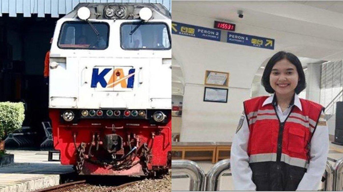 SOSOK Teti Tanjung Gadis 23 Tahun Jadi Manajer Stasiun DJKA, Lulusan ...