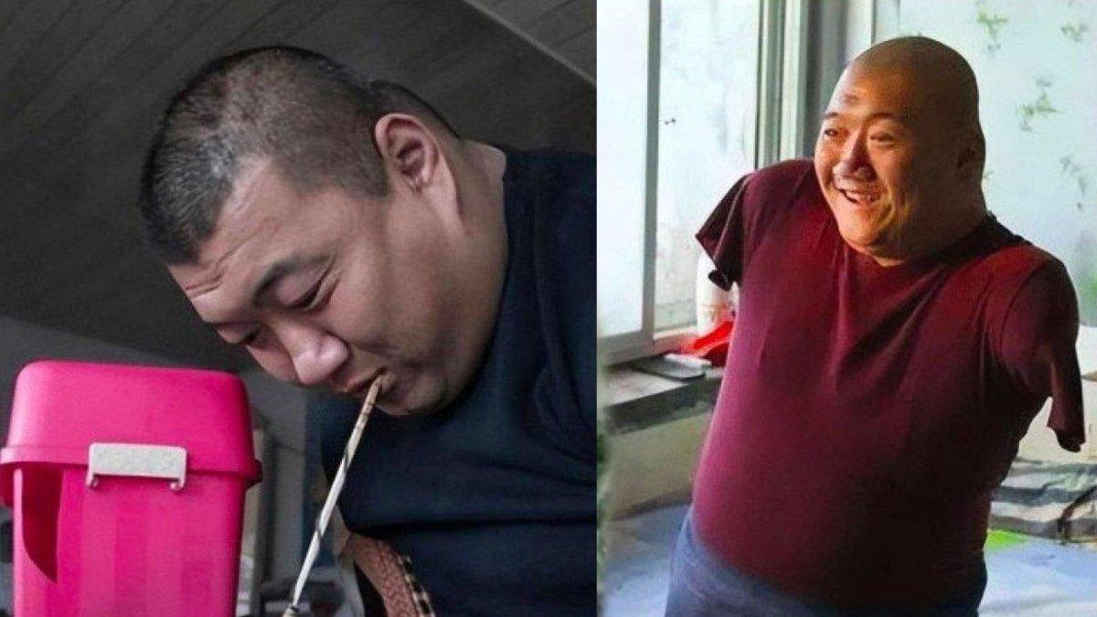 SOSOK Yuan Gamers Tanpa Lengan dan Kaki, Main Game Pakai Sumpit, Kini ...