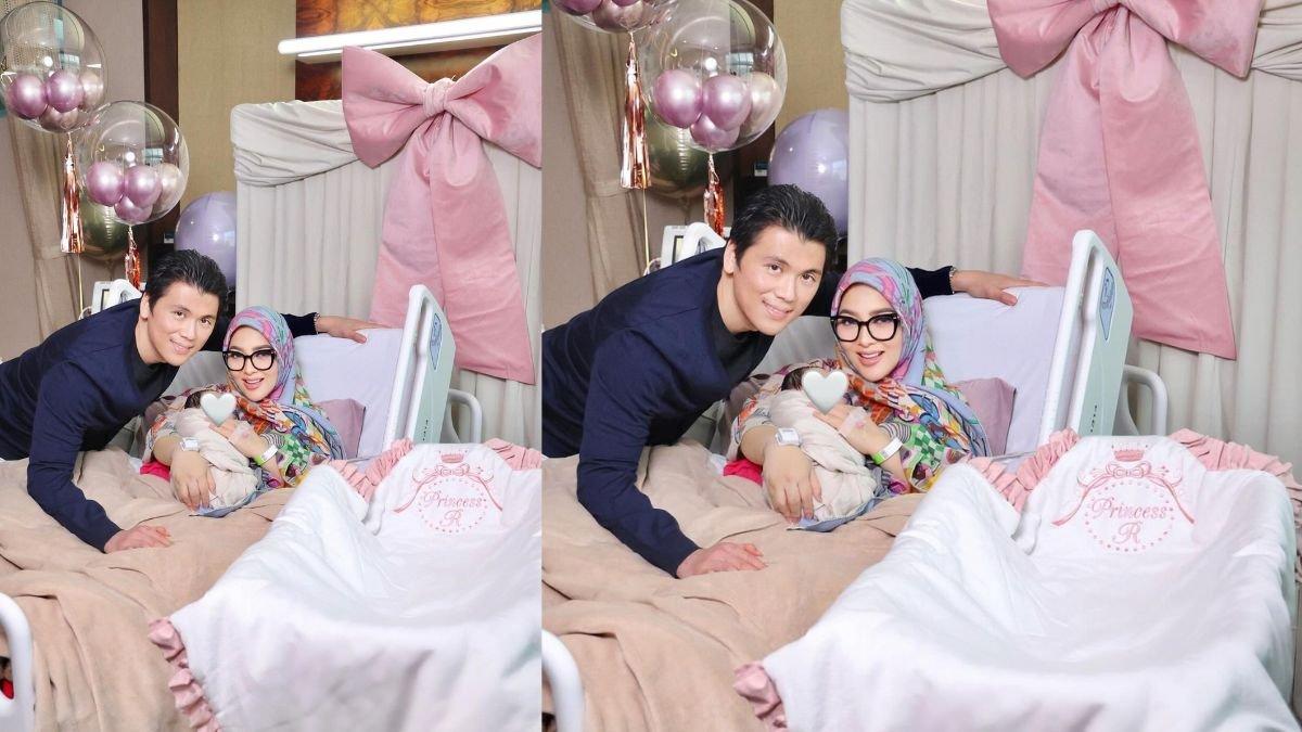 7 Potret Perdana Syahrini Momong Baby R Setelah Melahirkan, Reino Barack Jadi Ayah Siaga ...