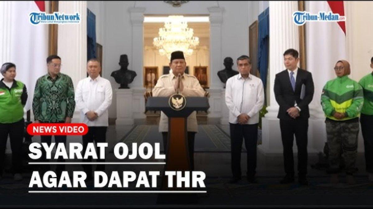 Cara & Syarat Cairkan THR Ojol, Hadiah Presiden Prabowo untuk Lebaran 2025: Cek Kriteria ...