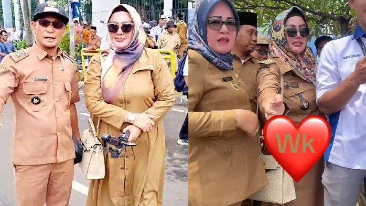 Mentereng saat Demo, Wiwin Komalasari Kades Bogor Tenteng Tas Hermes, Santai Dijulidin: Beli ...