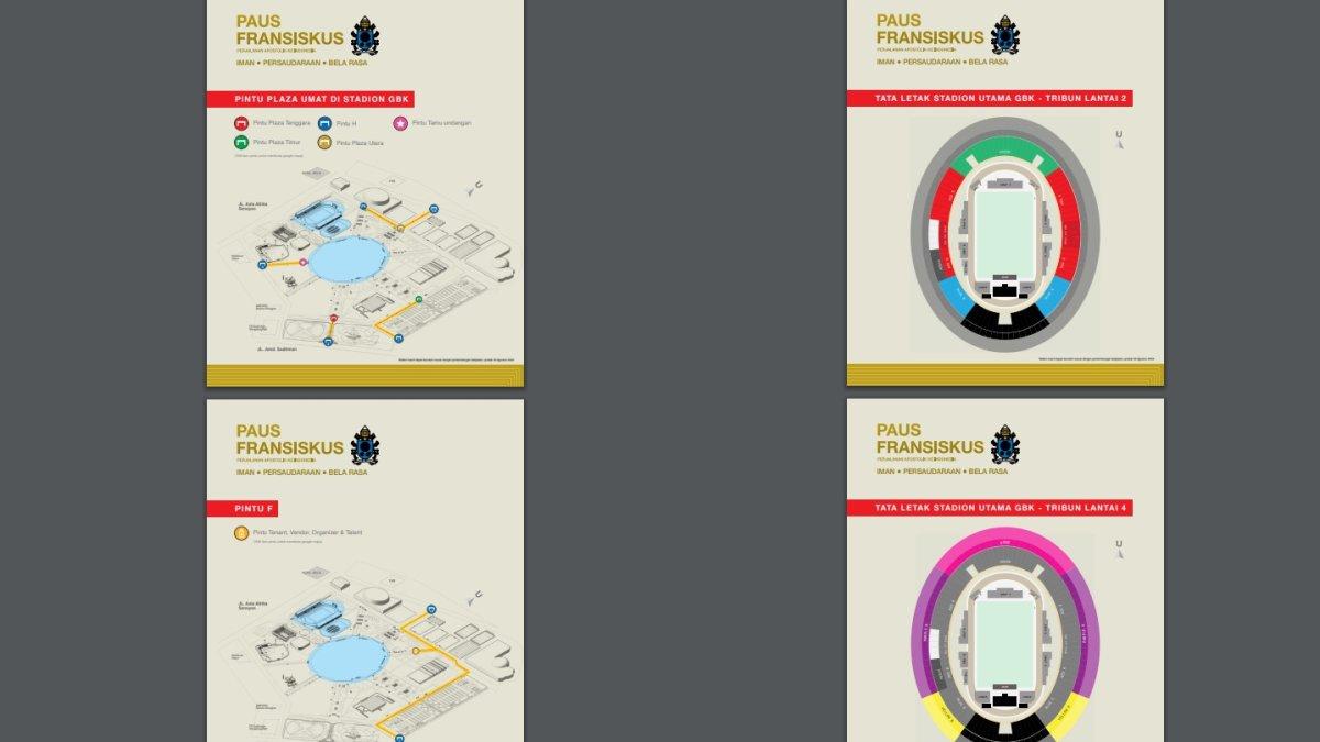 Panduan Lengkap Misa Agung Paus Fransiskus di GBK, Cek Akses Masuk dan ...
