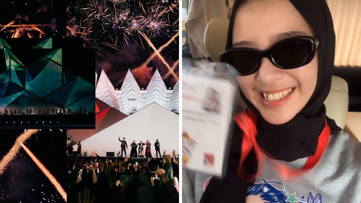 5 Potret Tiara Andini di Pembukaan PON XXI 2024 Banda Aceh, Tampil ...