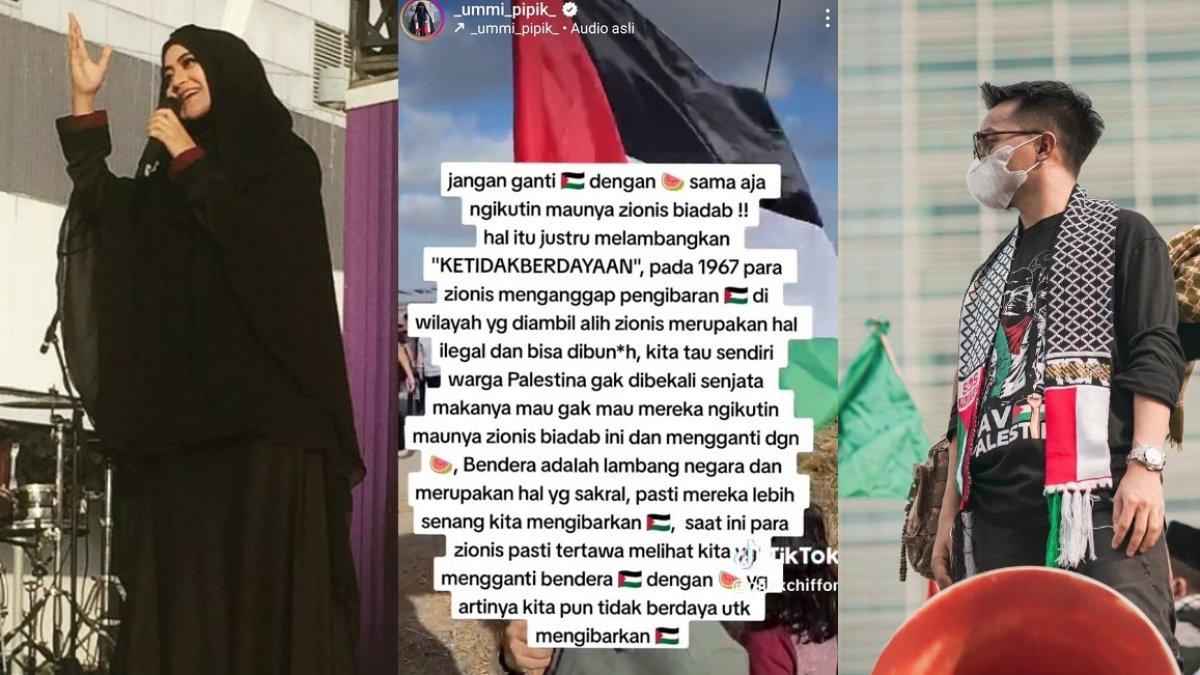 Umi Pipik Larang Pakai Emoji Semangka untuk Bela Palestina, Taqy Malik ...