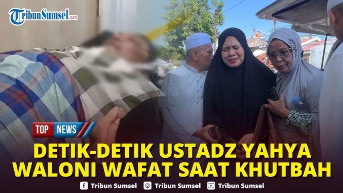 Obrolan Terakhir Ustaz Yahya Waloni Sebelum Meninggal, Bercakap dengan Muadzin sebelum Naik ...