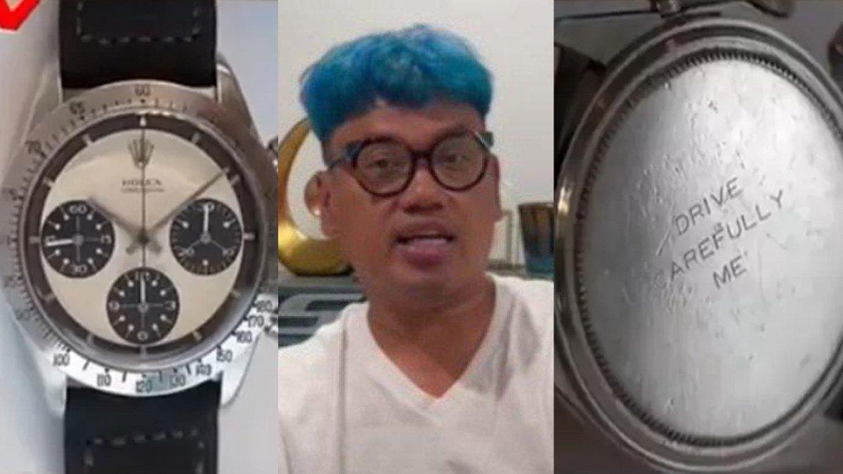 Uya Kuya Review Jam Tangan Rolex Daytona yang Jadi Arloji Termahal di ...